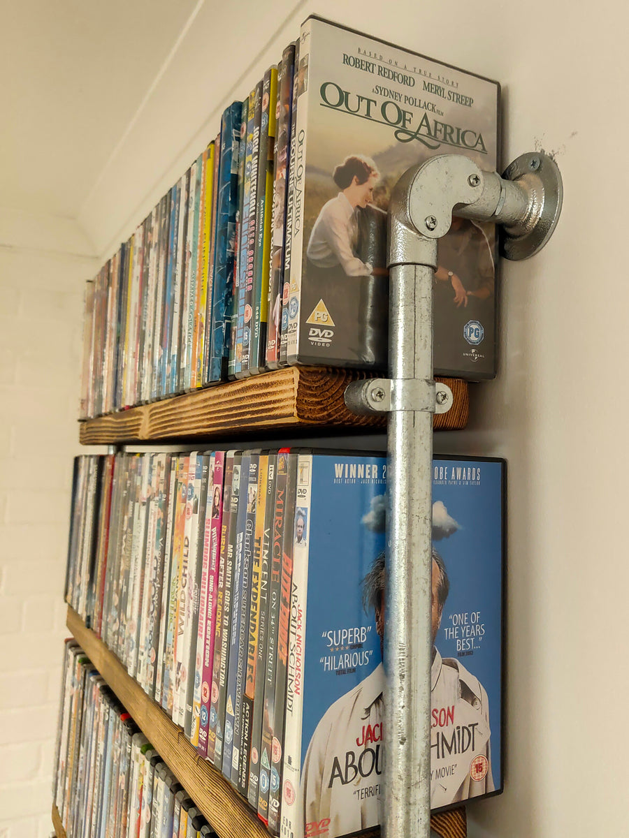DVD Blu ray Storage Library Shelving System at Mayflower Lighting Furniture UK